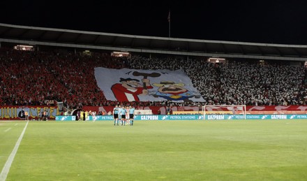 Red Stars Supporters Delije Sever During Editorial Stock Photo - Stock ...