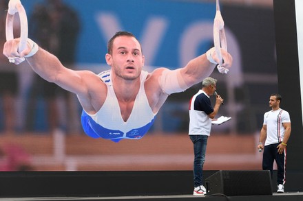 French Athlete Samir Ait Said Gymnasticolympic Editorial Stock Photo ...