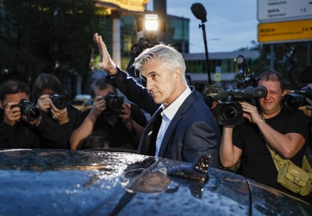 Us Businessman Michael Calvey Leaves Sentence Editorial Stock Photo ...