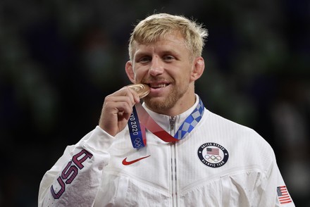 Bronze Medalist Kyle Douglas Dake United Editorial Stock Photo - Stock ...