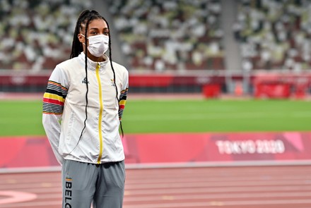 Belgian Nafissatou Nafi Thiam Pictured During Editorial Stock Photo ...