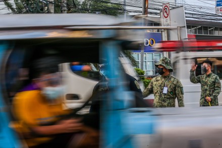 Members Philippine National Police Check On Editorial Stock Photo ...