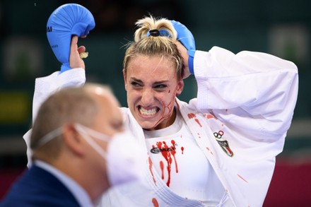 Olympic Games 2020 karate kumite, Tokyo, Japan - 07 Aug 2021 Stock ...