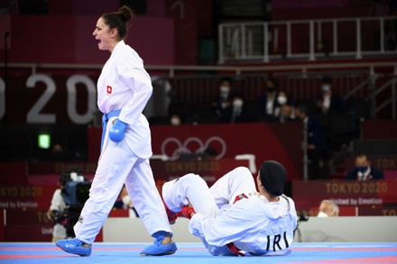 Olympic Games 2020 karate kumite, Tokyo, Japan - 07 Aug 2021 Stock ...