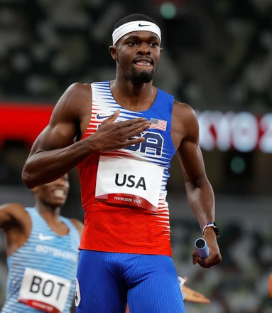 Lr Gold Medalists Bryce Deadmon Michael Editorial Stock Photo - Stock ...