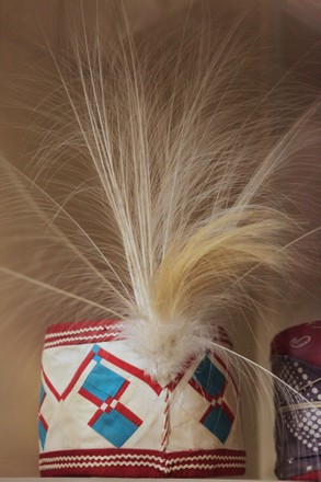 Traditional Native Indian Ceremonial Headwear Worn Editorial Stock ...