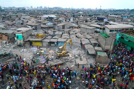 Old Fadama Slum Demolition, Accra, Ghana - 07 Aug 2021 Stock Pictures ...