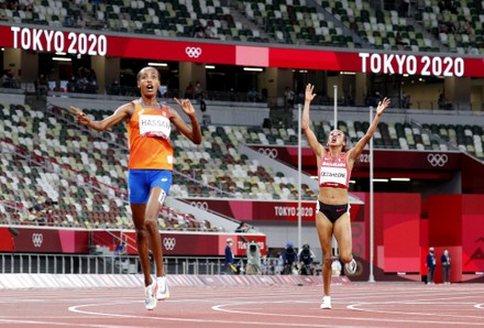 Sifan Hassan Netherlands Kalkidan Gezahegne Bahrain Editorial Stock Photo - Stock Image ...