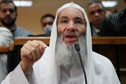 Sheikh Mohammed Hassan delivers testimony at a Egyptian court in the ...