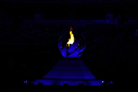 Olympic Flame Cauldron Tokyo 2020 Olympic Editorial Stock Photo - Stock ...