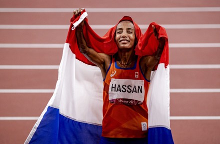 Sifan Hassan Dutch Flag After Winning Editorial Stock Photo - Stock ...