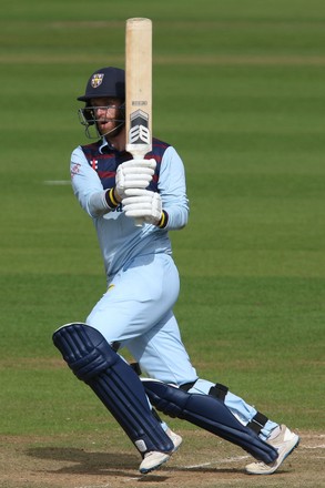 Graham Clark Durham Bats During Royal Editorial Stock Photo - Stock ...