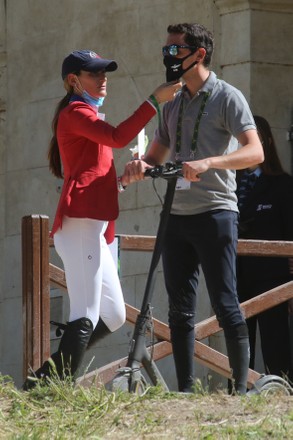 Jessica Springsteen Her Boyfriend During Palio Editorial Stock Photo ...