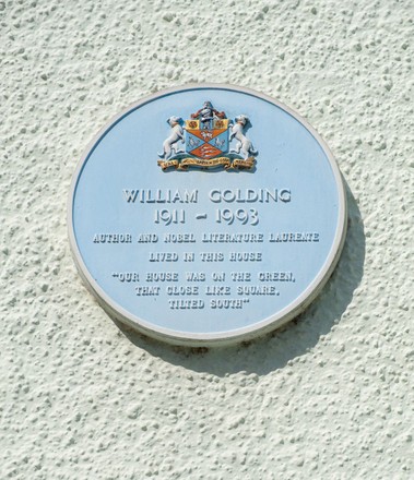 Blue Plaque Marking Goldings Time Property Editorial Stock Photo ...