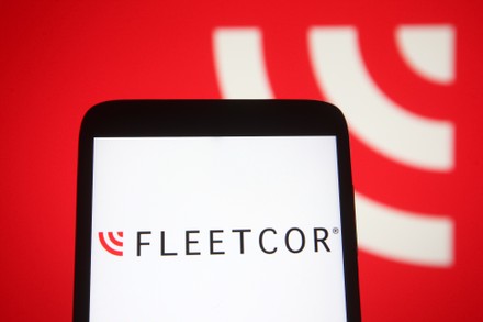 This Photo Illustration Fleetcor Technologies Logo Editorial Stock ...