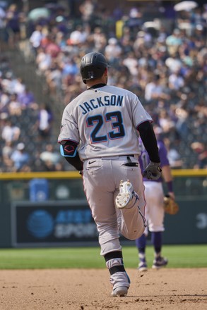 Miami Catcher Alex Jackson 23 Hits Editorial Stock Photo - Stock Image ...