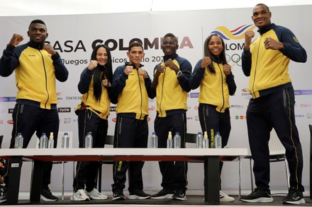 Members Colombian Boxing Team Olympic Games Editorial Stock Photo ...