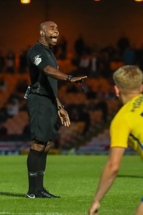 Referee Sam Allison During Efl Cup Editorial Stock Photo - Stock Image ...