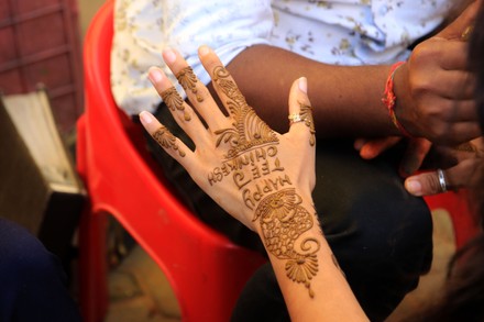 Sinjara Festival In Jaipur, India - 10 Aug 2021 Stock Pictures ...