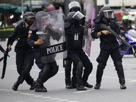 Antiriot Police Officers Operation They Face Editorial Stock Photo ...