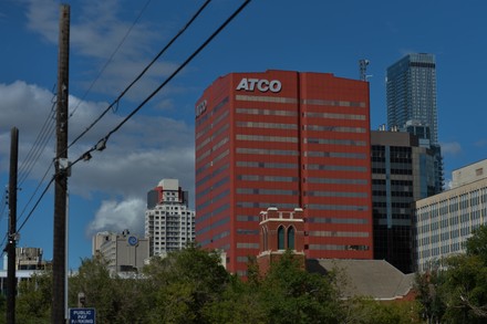 General View Edmonton City Center Atco Editorial Stock Photo - Stock ...