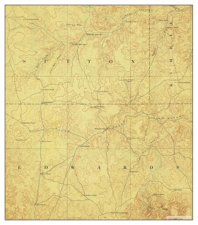 Usa Timeless Maps Rock Springs Texas Editorial Stock Photo - Stock ...