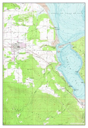 Usa Timeless Maps Sequim Washington Map Editorial Stock Photo - Stock ...