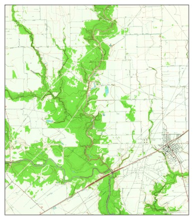 Usa Timeless Maps Ganado Texas Map Editorial Stock Photo - Stock Image ...