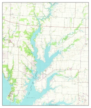 Usa Timeless Maps Little Elm Texas Editorial Stock Photo - Stock Image ...