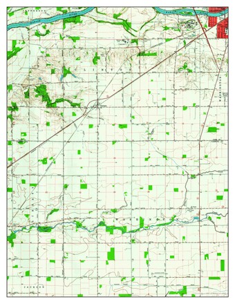 Usa Timeless Maps Clymers Indiana Map Editorial Stock Photo - Stock ...