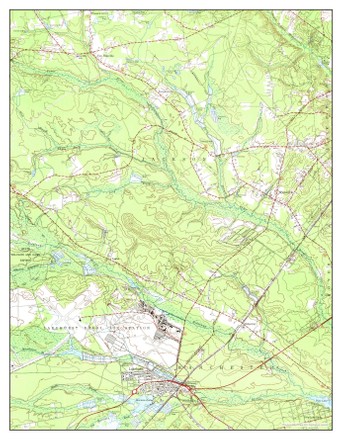 Usa Timeless Maps Lakehurst New Jersey Editorial Stock Photo - Stock ...