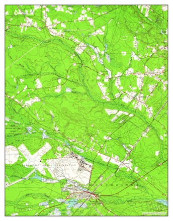 Usa Timeless Maps Lakehurst New Jersey Editorial Stock Photo - Stock ...