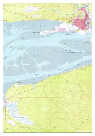 Usa Timeless Maps Hoquiam Washington Map Editorial Stock Photo - Stock ...
