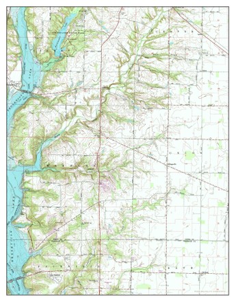 Usa Timeless Maps New Fairfield Indiana Editorial Stock Photo - Stock ...