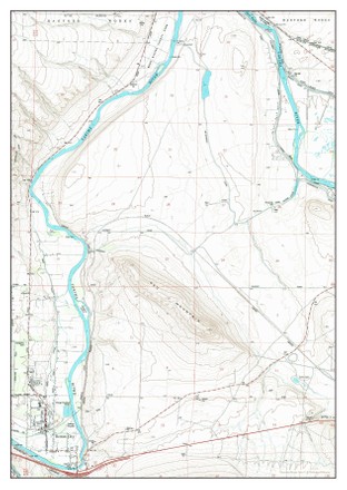 Usa Timeless Maps Benton City Washington Editorial Stock Photo - Stock ...