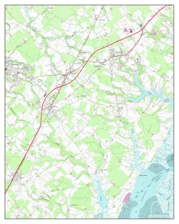 Usa Timeless Maps Accomac Virginia Map Editorial Stock Photo - Stock ...