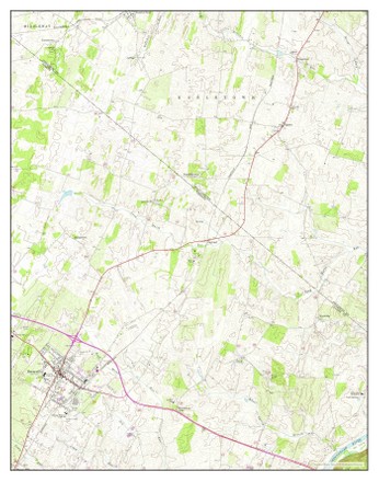 Usa Timeless Maps Berryville Virginia Map Editorial Stock Photo - Stock ...
