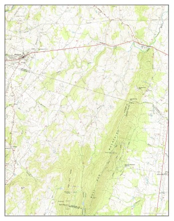 Usa Timeless Maps Middleburg Virginia Map Editorial Stock Photo - Stock ...