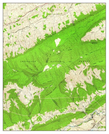 Usa Timeless Maps Saltville Virginia Map Editorial Stock Photo - Stock ...