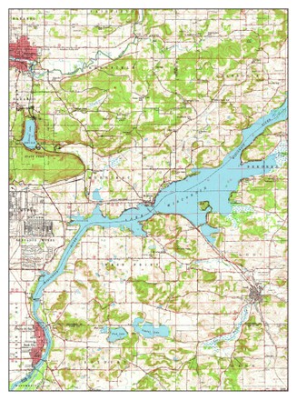 Usa Timeless Maps Baraboo Wisconsin Map Editorial Stock Photo - Stock ...