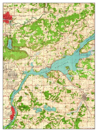 Usa Timeless Maps Baraboo Wisconsin Map Editorial Stock Photo - Stock ...