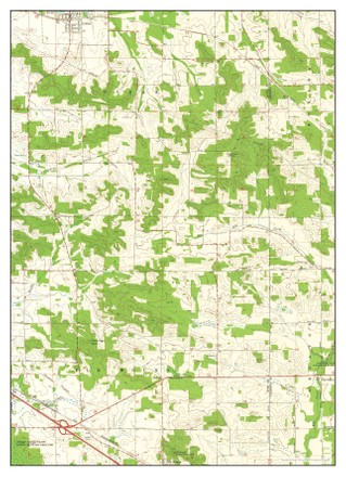 Usa Timeless Maps Colfax South Wisconsin Editorial Stock Photo - Stock ...