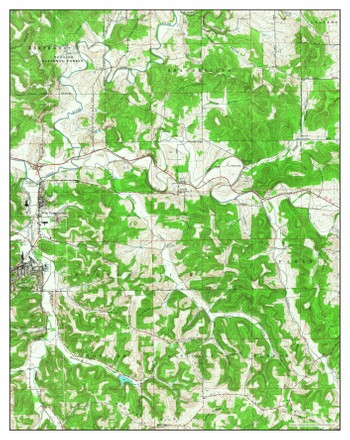 Usa Timeless Maps French Lick Indiana Editorial Stock Photo - Stock ...