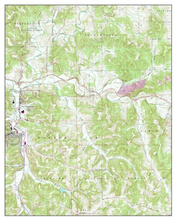 Usa Timeless Maps French Lick Indiana Editorial Stock Photo - Stock ...