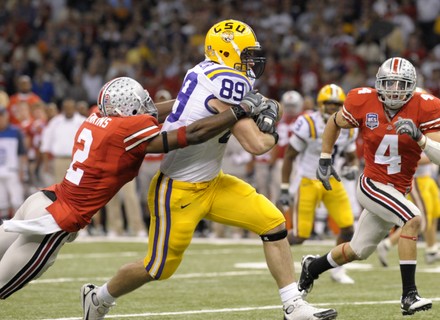 Lsu Tigers Tight End Keith Zinger Editorial Stock Photo - Stock Image ...