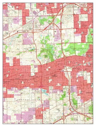 Usa Timeless Maps Hinsdale Illinois Map Editorial Stock Photo - Stock ...