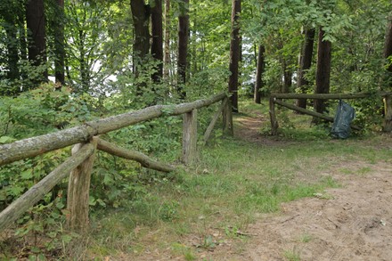 Forest Parking Lake Swiete Village Kurki Editorial Stock Photo - Stock ...