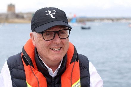 __COUNT__ Richard Ferrand on holiday in Brittany, France - 11 Aug 2021 ...