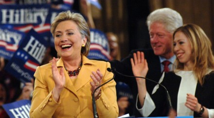Democratic Presidential Hopeful Senator Hillary Rodham Editorial Stock ...