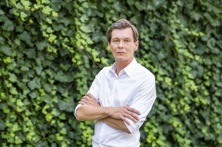 Russian Actor Filipp Yankovsky Poses During Editorial Stock Photo ...
